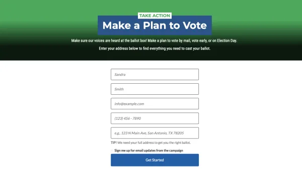 Make A Plan To Vote | AFSCME Florida
